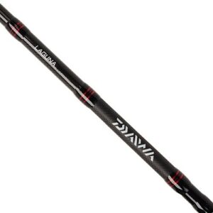 Daiwa LAG702MFS Laguna Spinning Rod, 6-Foot 6-Inch Length, Black Finish