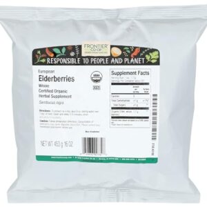 Frontier, Elder Berries Whole Organic