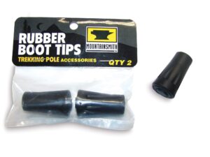 mountainsmith trekking pole-rubber boot tips (pair)