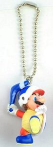 super mario 3d land mascot keychain figure boomerang flower turtle mario key chain tomy toy