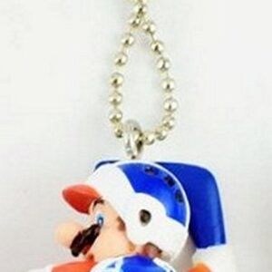 Super Mario 3D Land Mascot Keychain Figure BOOMERANG Flower TURTLE MARIO Key Chain Tomy Toy