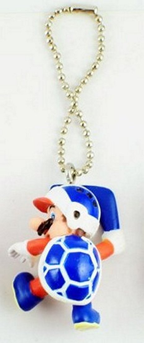 Super Mario 3D Land Mascot Keychain Figure BOOMERANG Flower TURTLE MARIO Key Chain Tomy Toy