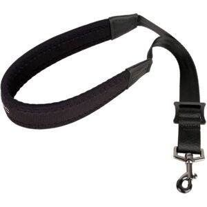 Protec Pro Tec N310M 22-Inch Padded Neoprene Saxophone Neck Strap with Metal Snap Abdominal Support, Black