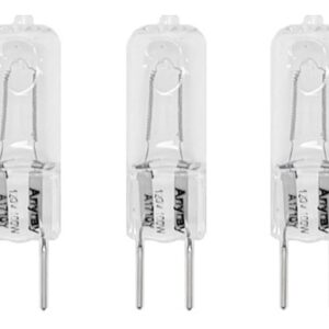 Anyray A1710Y (5)-Pack G8 100W 100-Watt 130 volt Halogen T4 Light GY8.6 bulbs 100Watt 5-Lamps