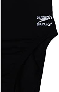 Speedo 881901698928 Flyback Training Suit 1Pc Adult Team Black/Bright Green 28