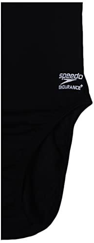 Speedo 881901698928 Flyback Training Suit 1Pc Adult Team Black/Bright Green 28