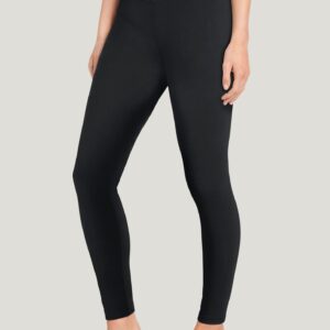 Jockey Women's Activewear Cotton Stretch Ankle Legging, Black, M