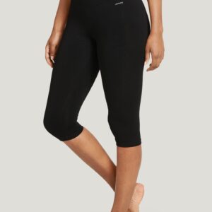 Jockey womens Cotton Stretch Judo Leggings, Deep Black, X-Large US