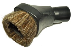 miele replacement dust brush, designed to fit vacuum cleaners, horsehair bristles, color black, will also fit samsung, and emer lil sucker vacuum cleaners