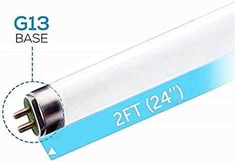 GE 45743 F17T8/SP35/ECO 2' T8 Fluorescent Lamp , Case of 24