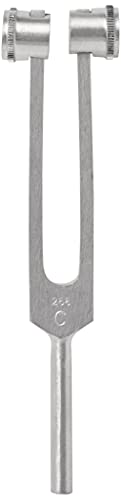 Baseline-12-1467 Aluminum Clinical Grade Nerve/Sensory Tuning Fork, 256 CPS, Weighted