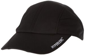 hyperkewl 6593-bk evaporative cooling sport cap with hook and loop closure, black