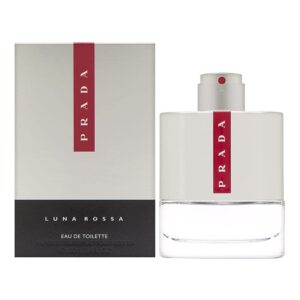 prada luna rossa eau de toilette spray for men, 3.4 ounce (packaging may vary)