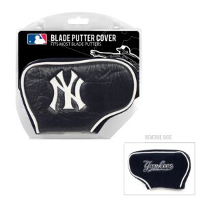 team golf mlb new york yankees golf blade putter cover golf club blade putter headcover, fits most blade putters, scotty cameron, taylormade, odyssey, titleist, ping, callaway