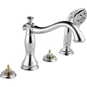 delta faucet t4797-lhp, 3.25 x 11.25 x 17.50 inches, chrome