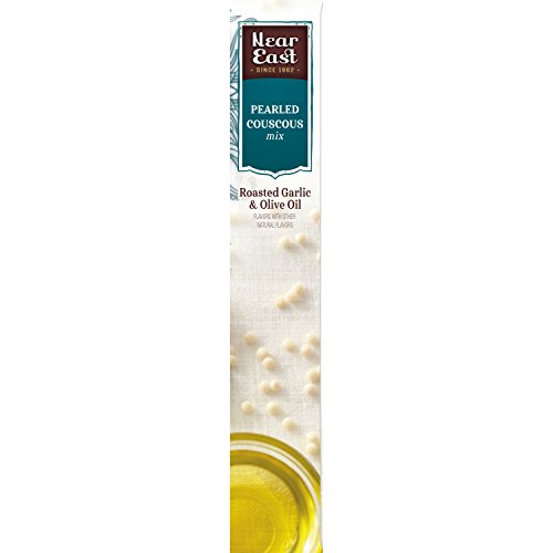 Near East Pearled Couscous Roasted Garlic & Olive Oil, 4.7 Oz