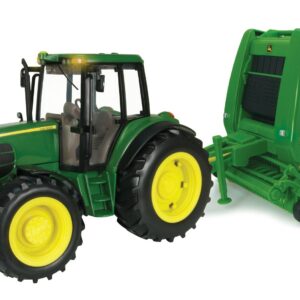 JOHN DEERE Tomy Big Farm Tractor & Baler