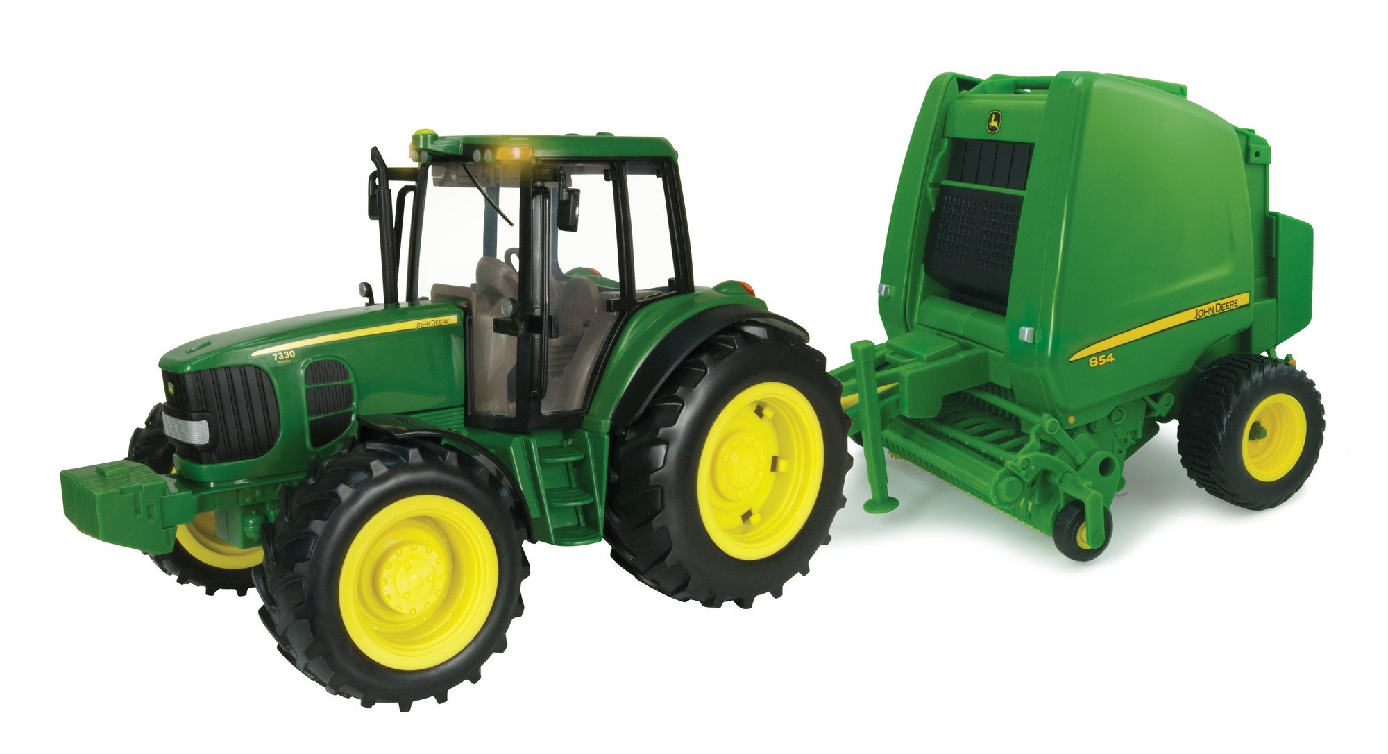 JOHN DEERE Tomy Big Farm Tractor & Baler