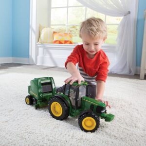 JOHN DEERE Tomy Big Farm Tractor & Baler