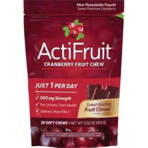 enzymatic therapy actifruit™ 20 soft chews ( multi-pack)