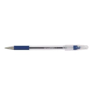 q-connect stick medium ballpoint pen kf02458 - blue, pack of 20