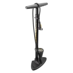 topeak joeblow max hp bike floor pump, 160 psi/11 bar, twinhead,black