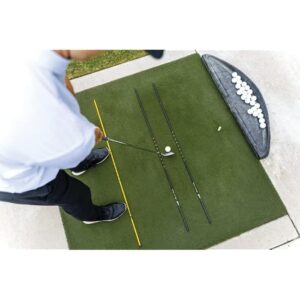 SKLZ Golf Alignment Sticks Training Aid with 3 Sticks