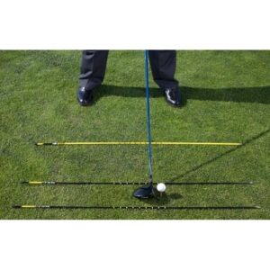 SKLZ Golf Alignment Sticks Training Aid with 3 Sticks