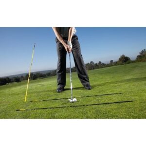 SKLZ Golf Alignment Sticks Training Aid with 3 Sticks