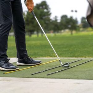 SKLZ Golf Alignment Sticks Training Aid with 3 Sticks