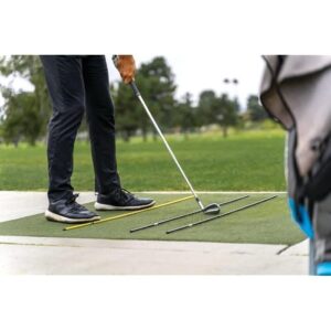 SKLZ Golf Alignment Sticks Training Aid with 3 Sticks