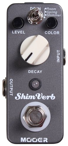 Mooer ShimVerb, digital reverb micro pedal