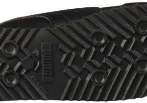 PUMA unisex child Roma Basic Sneaker, Black/Black, 7 Toddler US