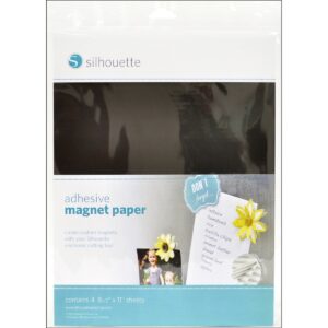 silhouette media-magnet-adh adhesive magnet paper