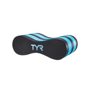 tyr junior pull float, black/blue, 4.75 inches