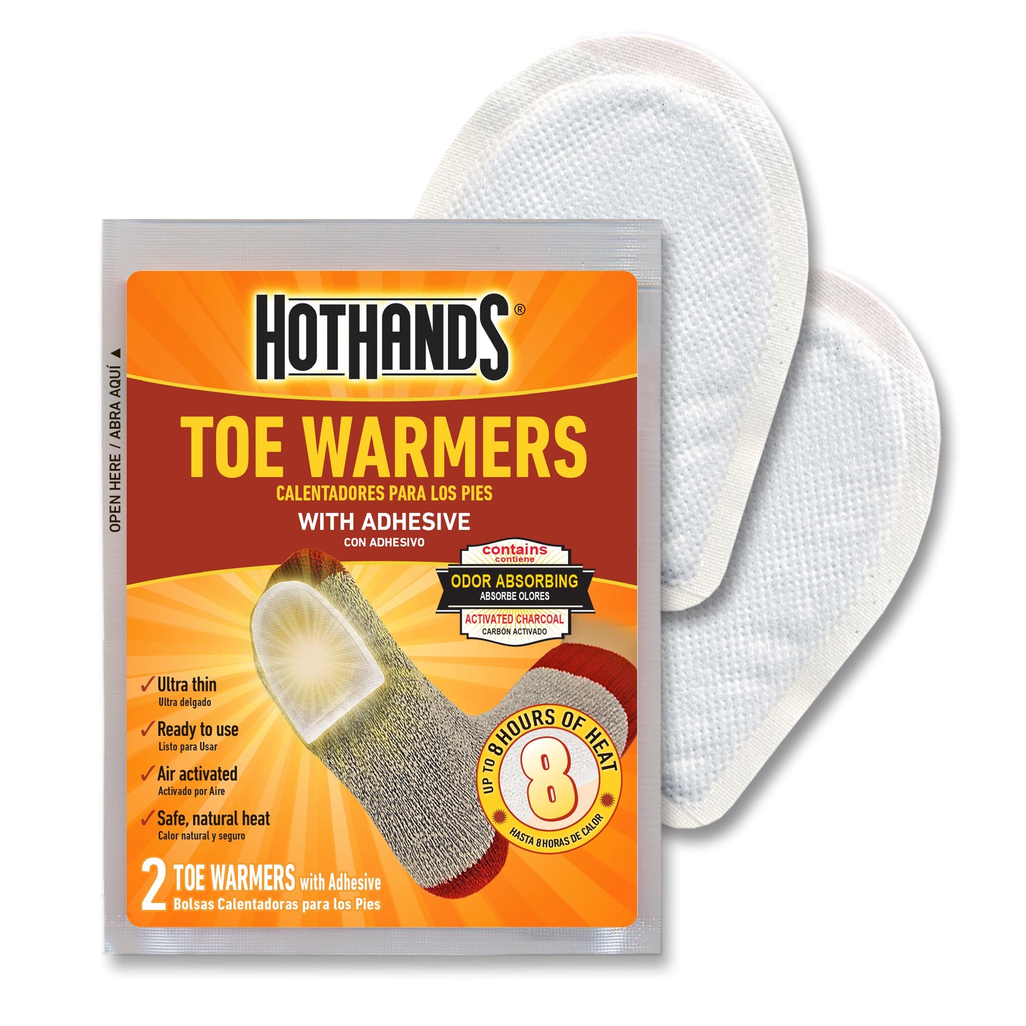 Hothands Toe Warmer (2 pair Bag)