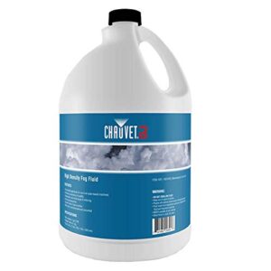 CHAUVET DJ HDF 1 Gallon of High Density Fog/Smoke Juice Fluid Hurricane Machines - 2 Pack