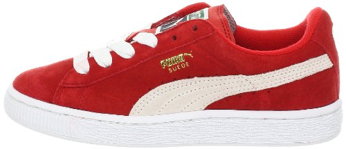 PUMA Suede JR Sneaker High Risk Red/White 7 M US Big Kid