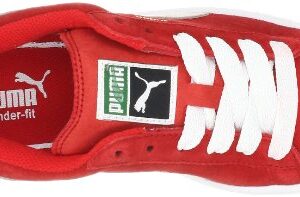 PUMA Suede JR Sneaker High Risk Red/White 7 M US Big Kid