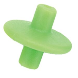 pine ridge archery slide-on kisser button (pack of 1), lime green, x-large