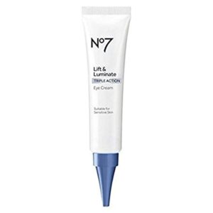 boots no7 lift luminate triple action eye cream 0.5 ounce