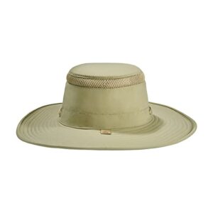 Tilley Mens Womens LTM2 Broad Brim Sun Protection Guaranteed for Life Lightweight Hat Khaki