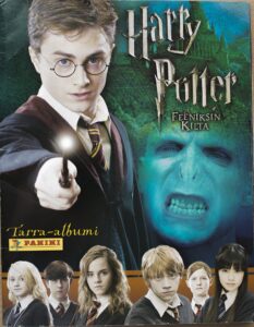 harry potter and the order of the phoenix. sticker album