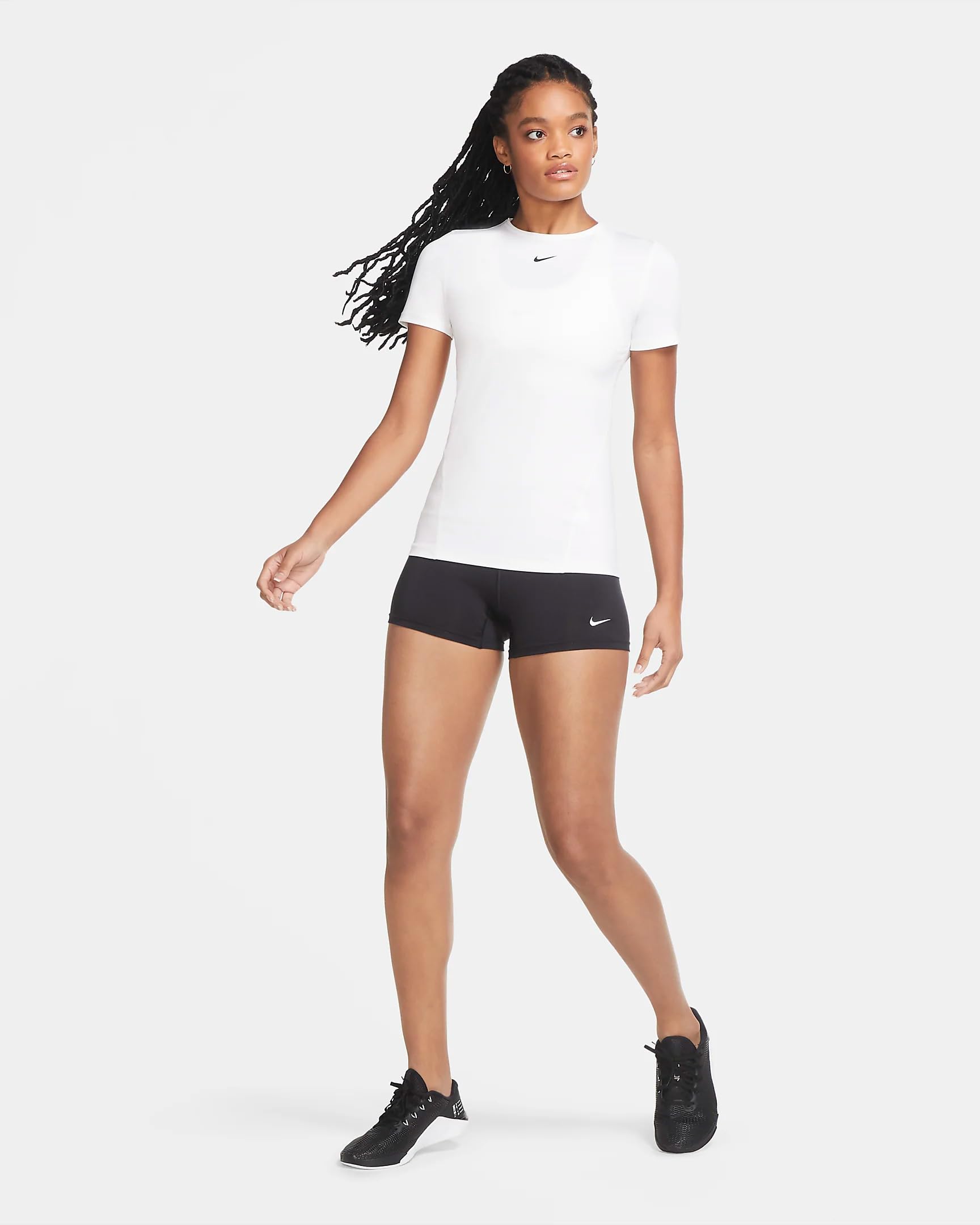 Nike Performance Women's Volleyball Game Shorts (XX-Large, Black)