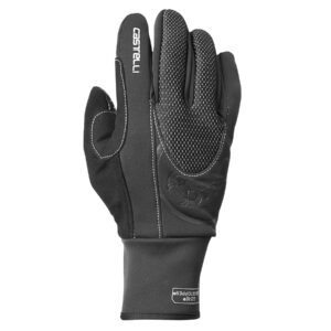 castelli estremo glove for road and gravel biking i cycling - black - medium