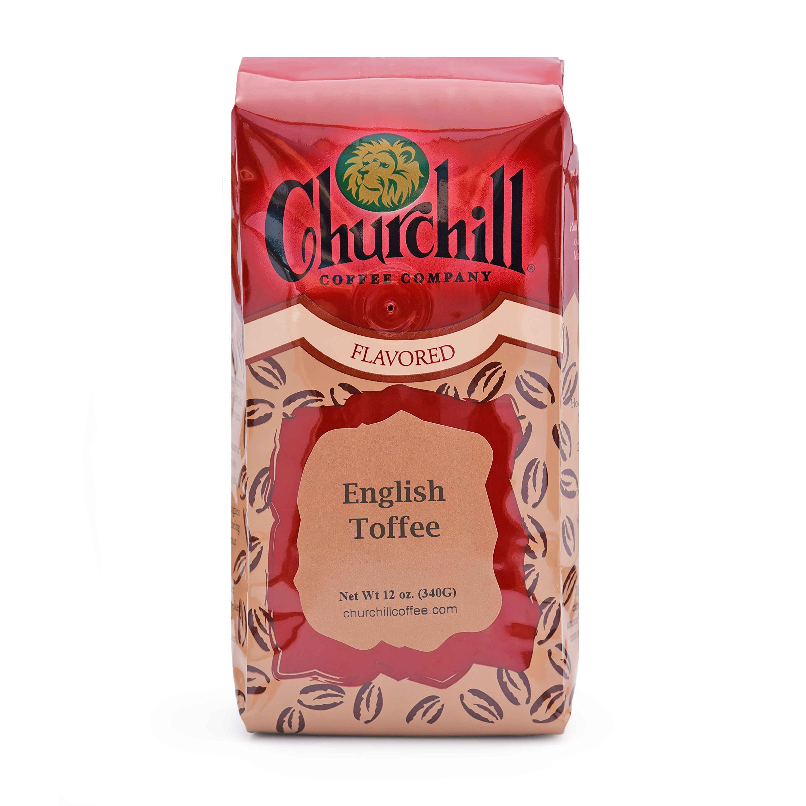 Churchill Coffee English Toffee 12 oz - Ground