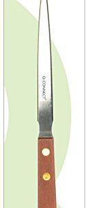 Q-Connect 44836 220 mm Letter Opener with Wooden Handle, Brown, Pack of 1