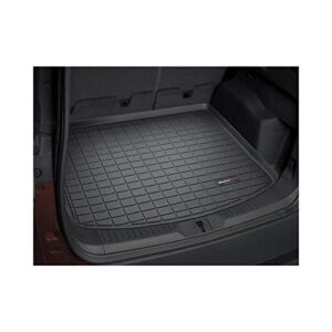 weathertech cargo trunk liner for dodge durango - behind 3rd row (40492) black