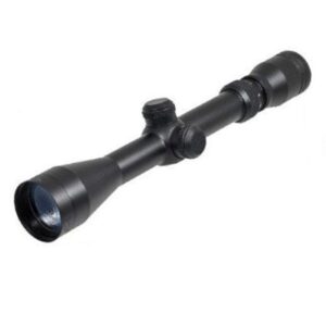 Ultimate Arms Gear Tactical SKS 7.62x39 Rifle See Through Receiver Cover Replacement Scope Mount With 2-7x32 Rifle Duplex Sniper Reticle Scope With Included 7/8" Weaver-Picatinny Scope Rings