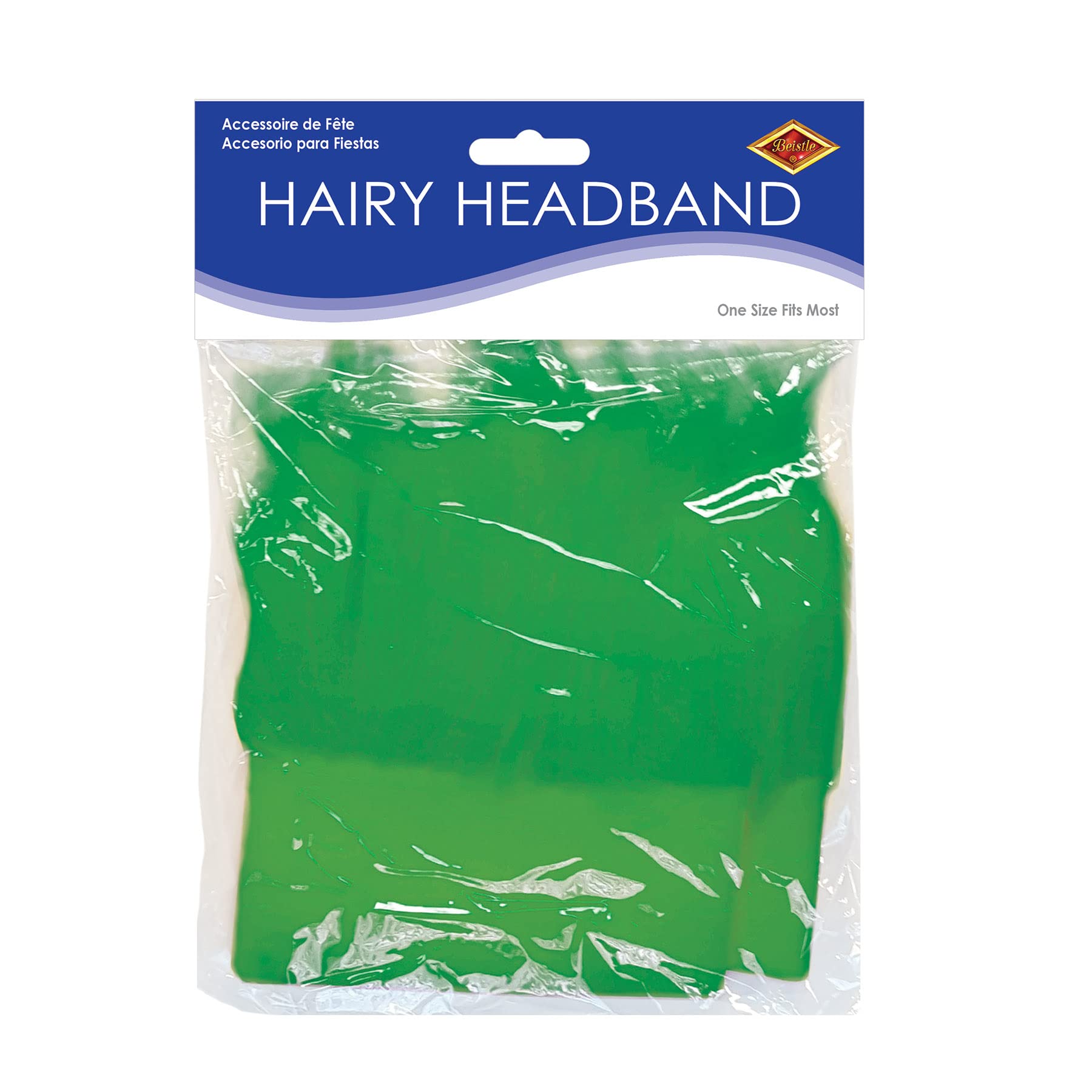 Green Hairy Headband